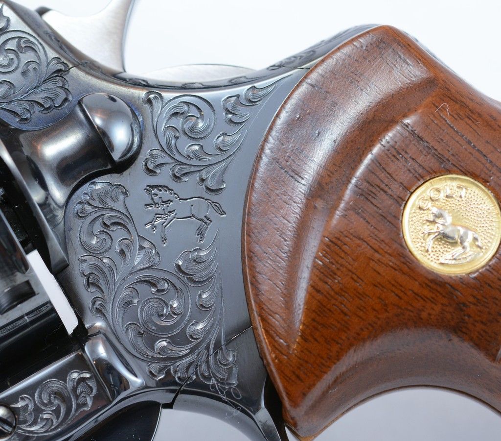 "D" Class Factory Engraved Python With Unusual History | Colt Forum